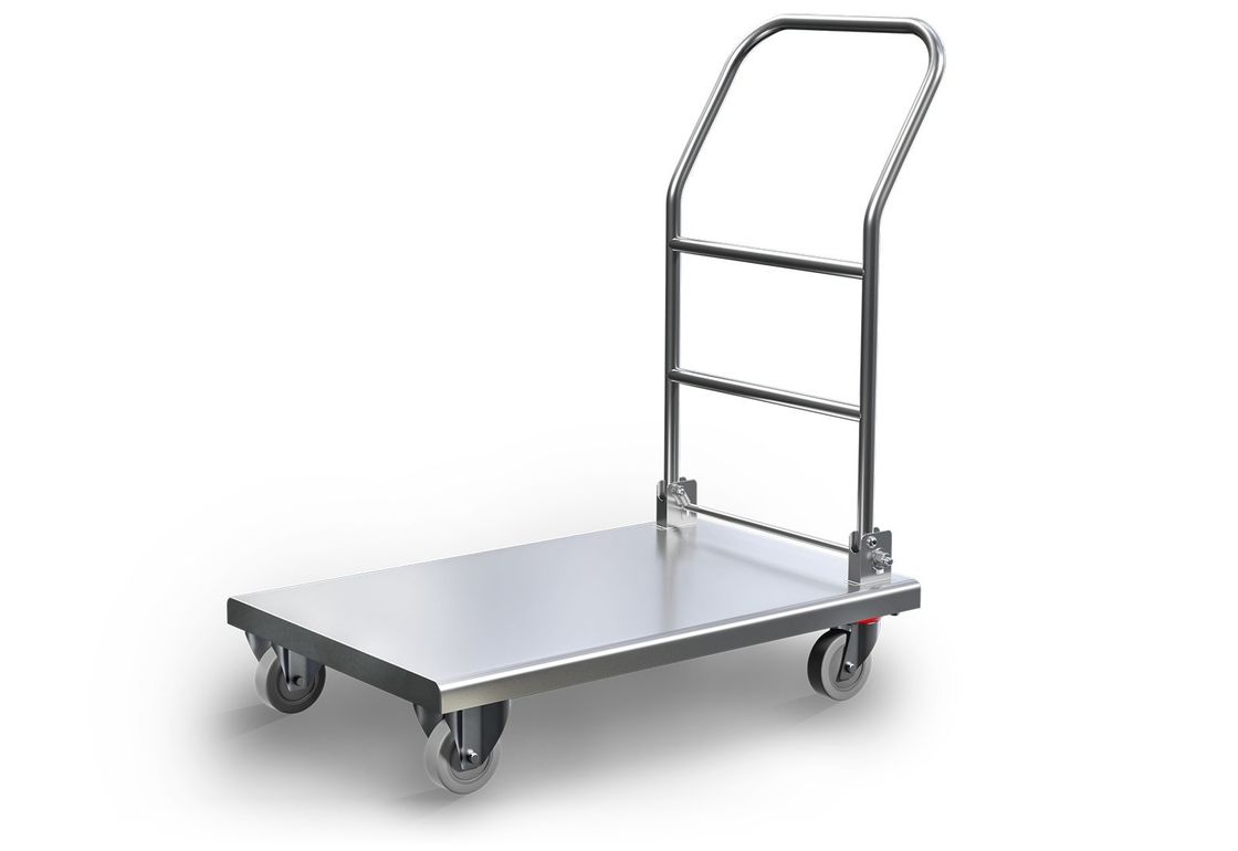 300KG 400KG Heavy Duty Platform Trolley Blue Hand Truck Push Cart 300KG 400KG Heavy Duty Platform Trolley Blue Hand Truck Push Cart