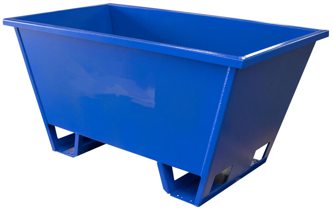 10CBM 10 Gauge Steel Mortar Box Concrete Equipment Parts Blue