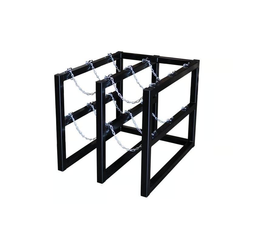 4 Cylinder Oxygen Tank Storage Rack 10in Gas Cylinder Racks And Stands
