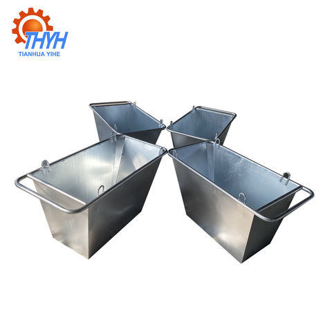 400L Garbage Collection Trolley Crane Boat Skip 7000LBS Capacity