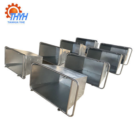 400L Garbage Collection Trolley Crane Boat Skip 7000LBS Capacity