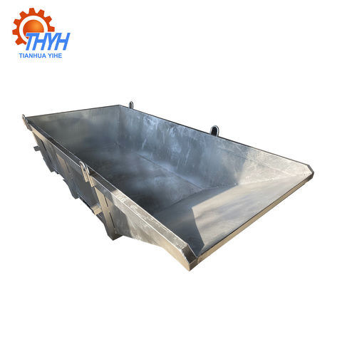 2M3-12M3 Metal Skip Bin Trash Skip Container Construction Garbage Bin