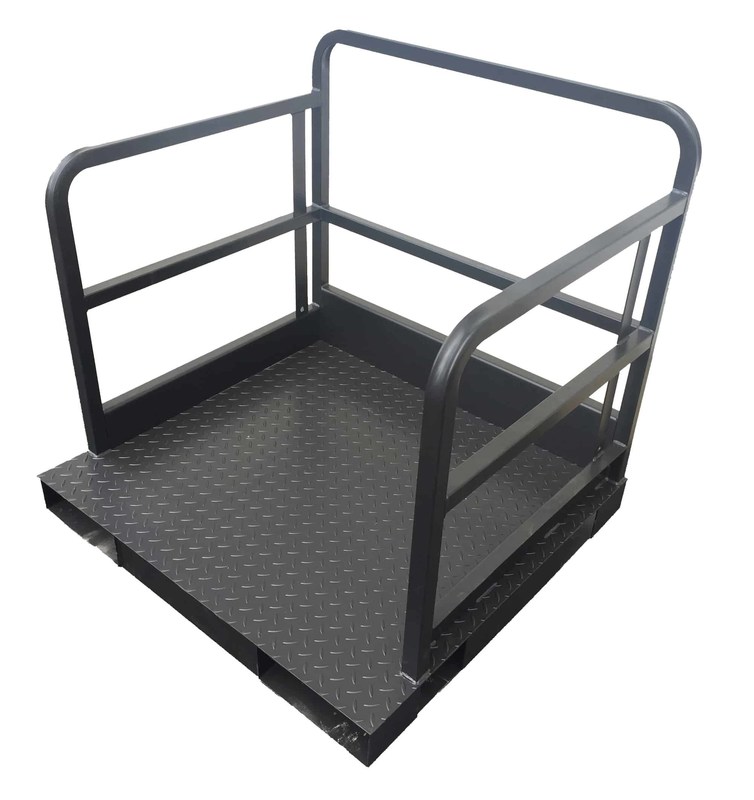 16 Gas Cylinder Rack For Forklift Distribution Gas Cylinder Pallet