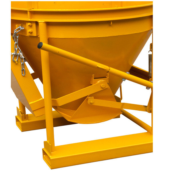 0.5 Cubic Meter Cement Kibble 0.5 CBM Crane Kibble Yellow Painting