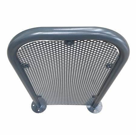 Perforated Door Restrainer Guard With Powder Coating