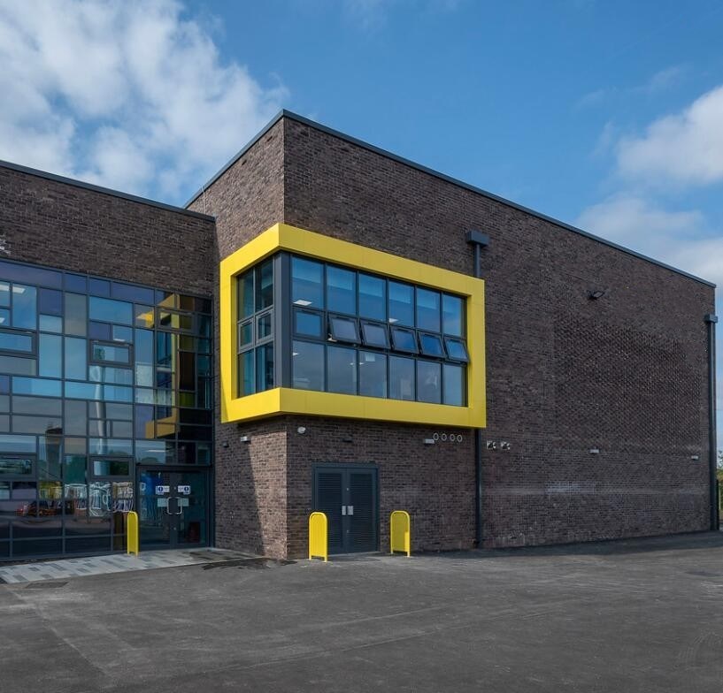 Perforated Door Restrainer Guard With Powder Coating