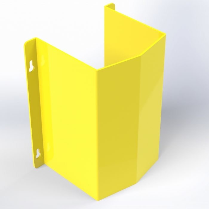 Wall Mounted Pipe Protection Guard Galvanized Metal Pipe Protector