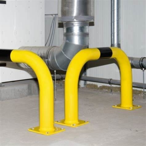 Black Bull Steel XL Collision Protection Guard - 600 x 1500mm - Yellow ...