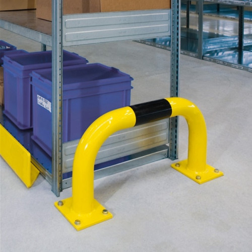 600x1000mm Crash Protection Guard Black Bull XL Road Safety Guard