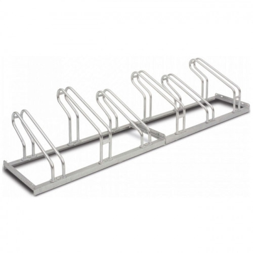 Metal Fab Bike Parking Rack For Garage Galvanized U Shaped Bike Racks
