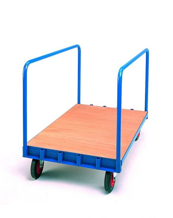 Fabrication Plasterboard Sheet Trolley Metal Utility Cart 500KGS Capacity