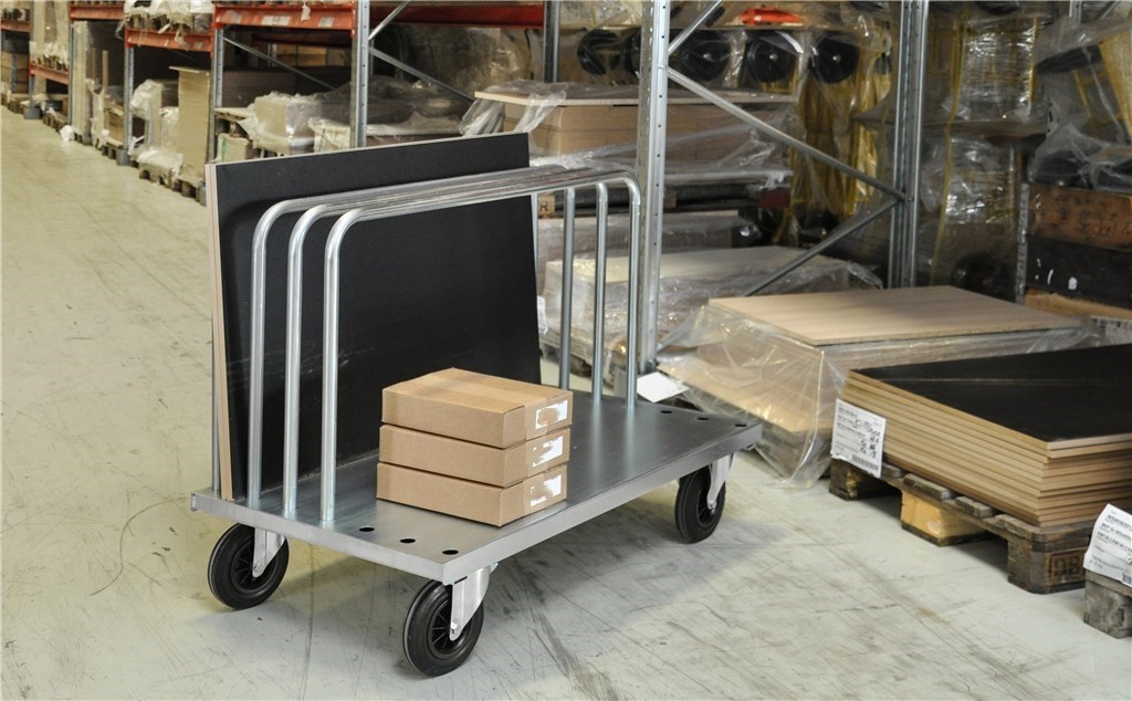 Transportation Heavy Duty Board Trolley 500KGS A Frame Panel Trolley