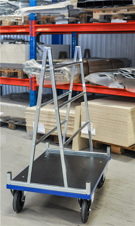 Galvanizing Board Moving Trolley 500KG Material Handling Equipment ...