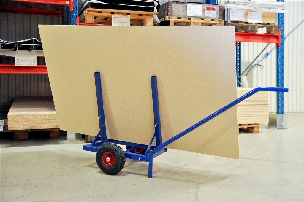 200KGS 2 Wheel Board Trolley Material Handling Equipment Fabrication