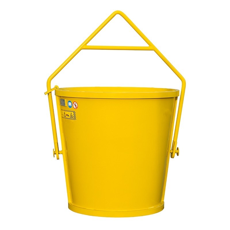 150Ltr Hoist Tipping Bucket 390KG Concrete Hoist Buckets