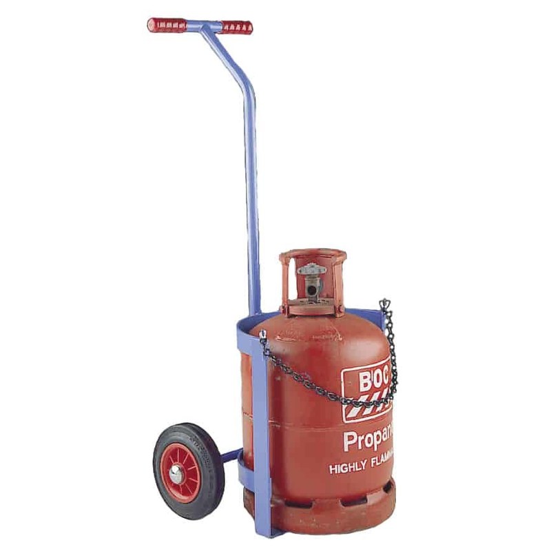 OEM Bar Handle Gas Cylinder Cart 50L Gas Cylinder Hand Truck