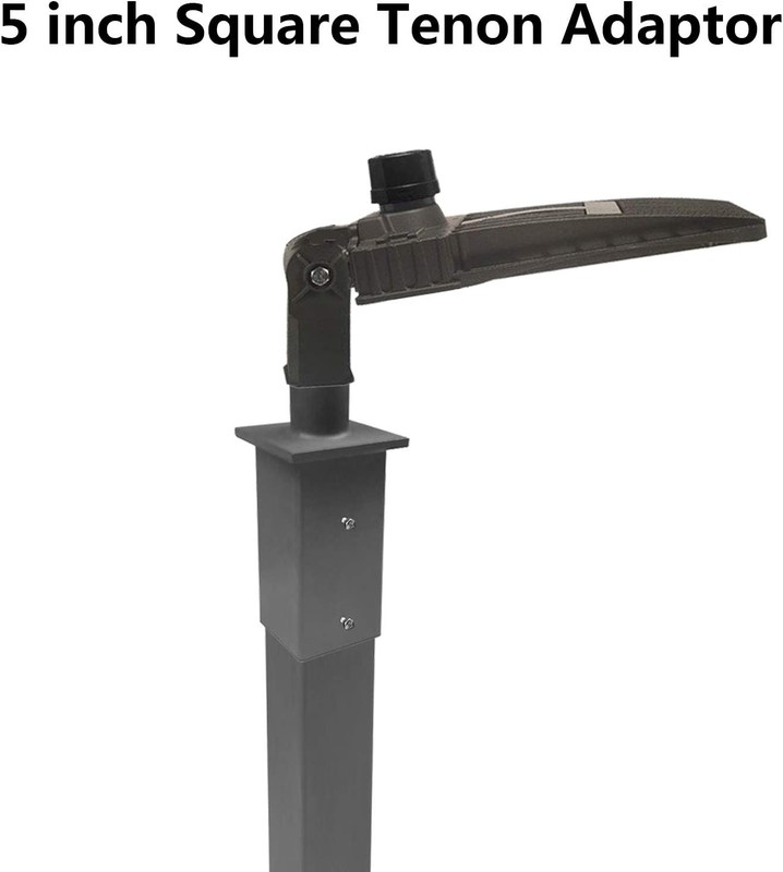 5 Inch Square Pole Tenon Adapter Light Pole Bracket Metal Fab Products