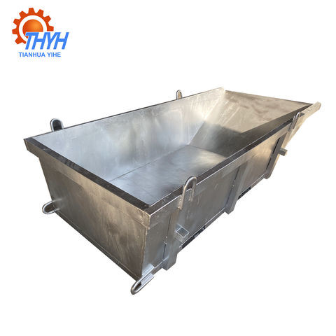 2M3-12M3 Metal Skip Bin Trash Skip Container Construction Garbage Bin