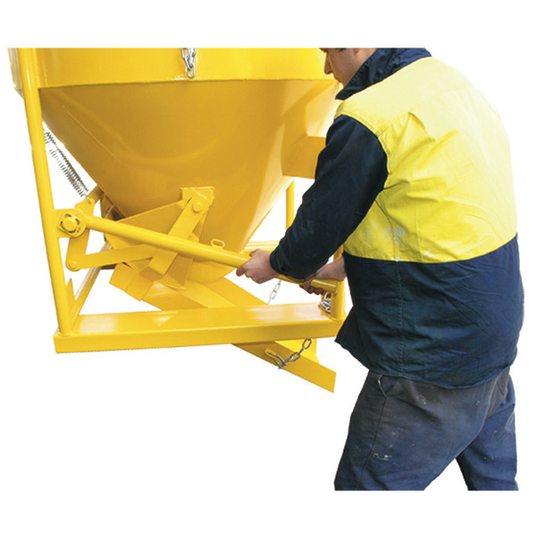 1 Cubic Meter Concrete Kibble Bucket Concrete Equipment Parts 3000kg Load