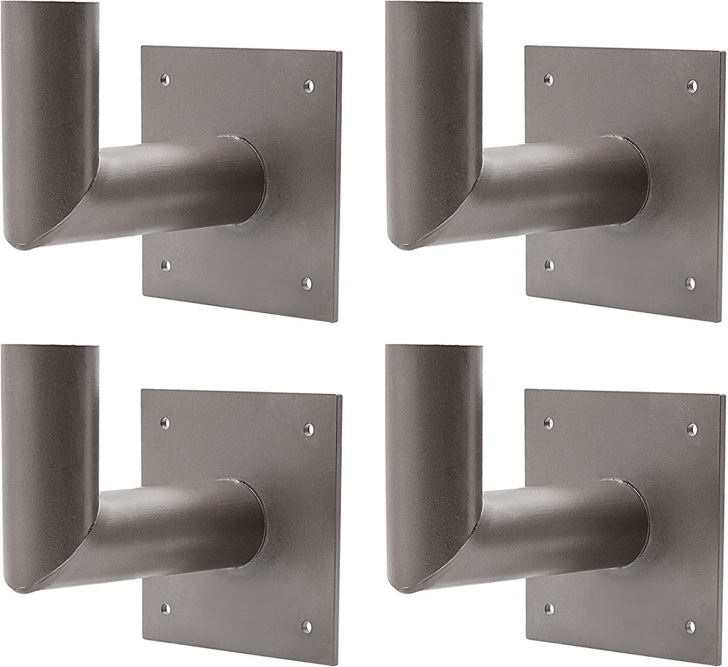 90 Degree L Shape Wall Mount Bracket LED Shoebox Tenon Adaptor