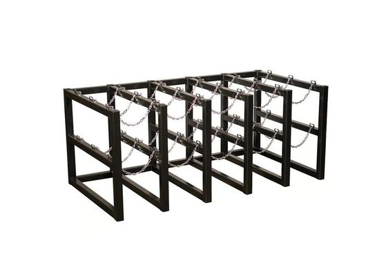 Fabrication 15 Cylinder Welding Tank Rack Oxygen Bottle Cage